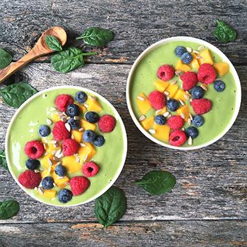 Green Smoothie Bowls - The Plantiful Blonde